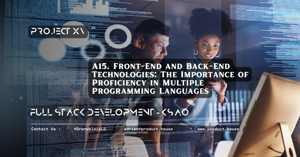 A15. Front-End and Back-End Technologies: The Importance of Proficiency ... A15. Front-End and Back-End Technologies: The Importance of Proficiency ...